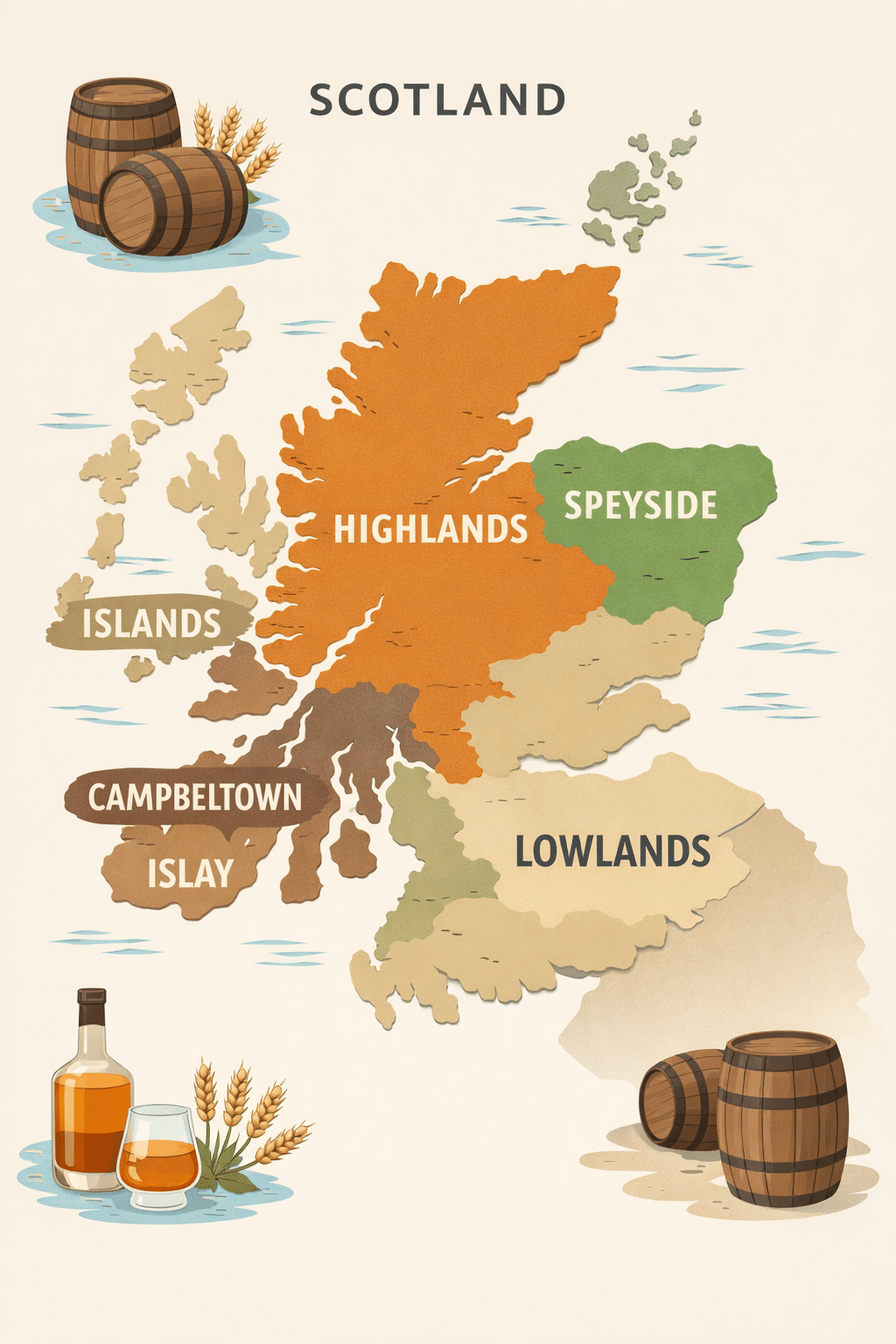 Scotch Whisky Regions: Discover the Joy of 7 Amazing Areas